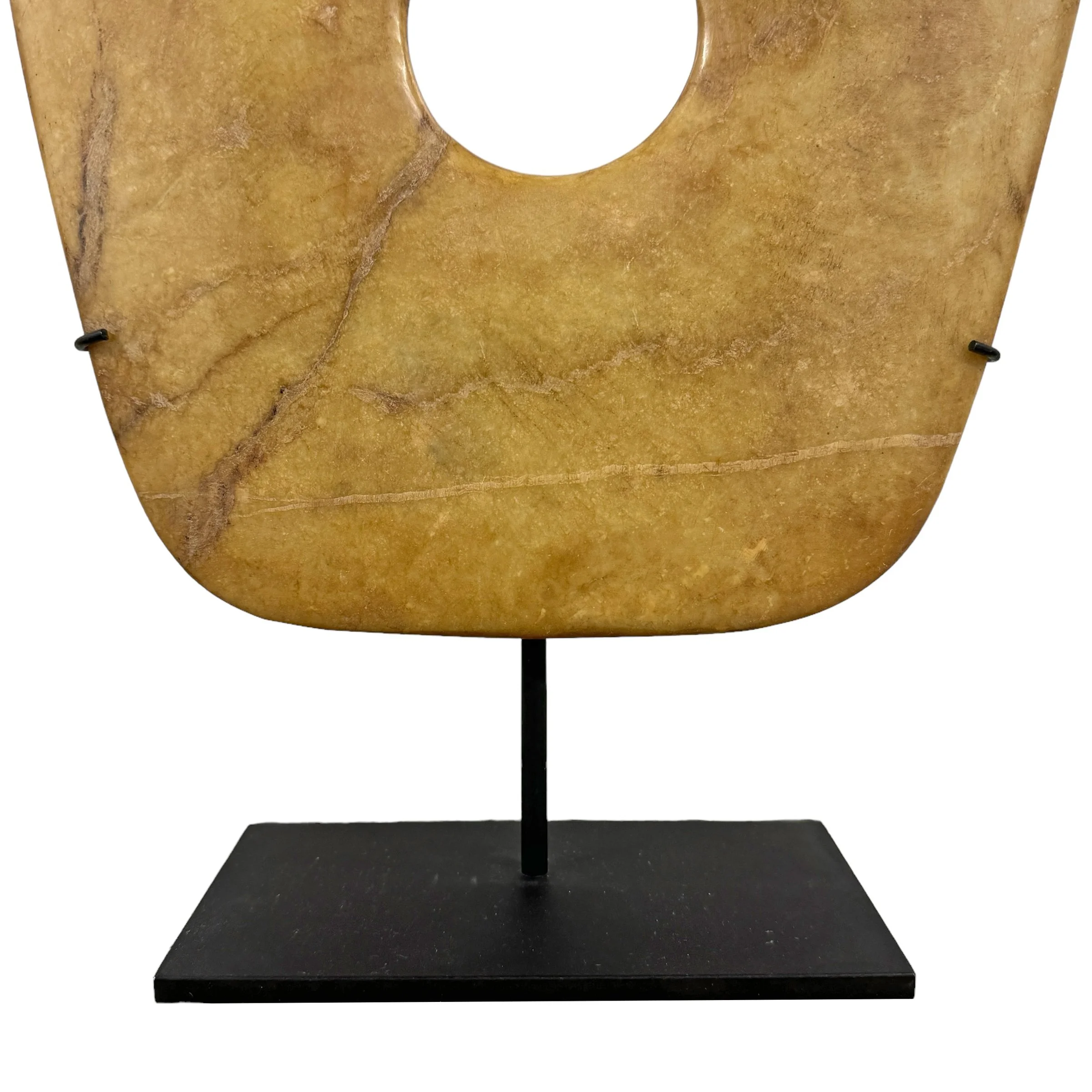 Chinese Stone Axe Head on Custom Mount — RIGHT | PROPER