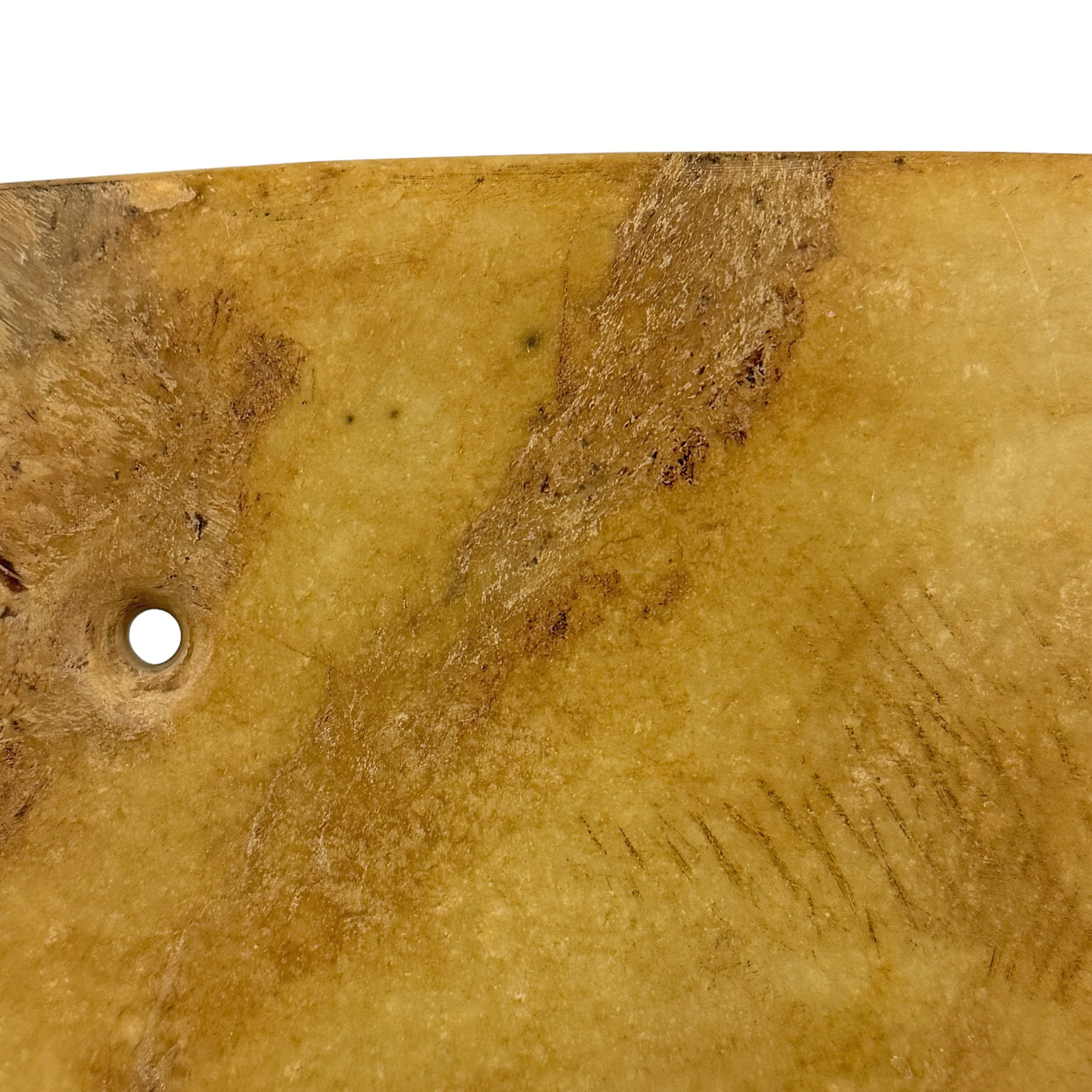 Chinese Stone Axe Head on Custom Mount — RIGHT | PROPER