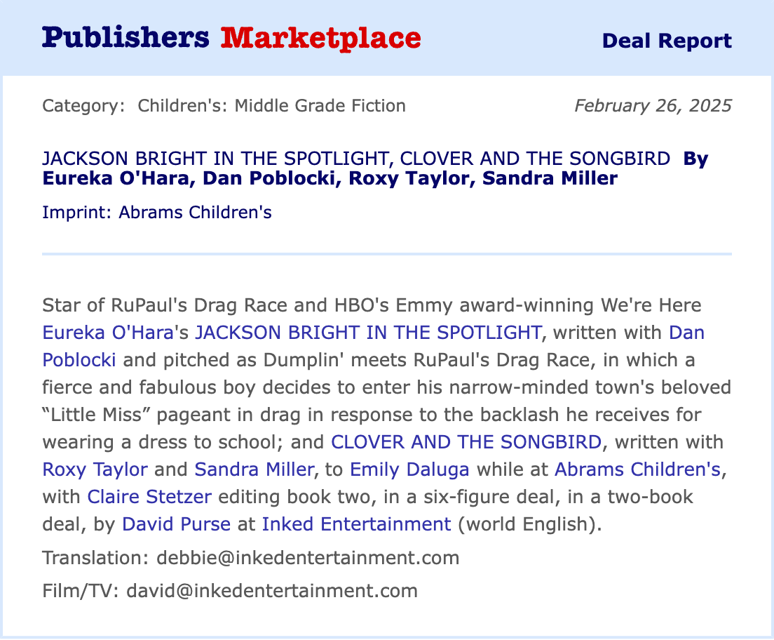 Jackson Bright in the Spotlight — Inked Entertainment