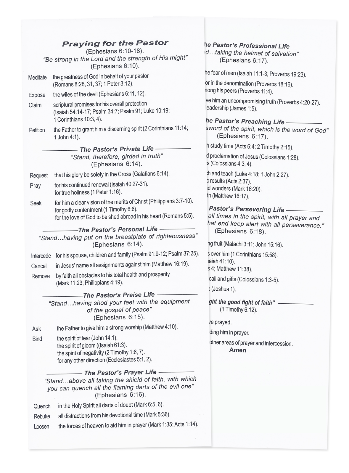 Pastor Appreciation — Adult Discipleship