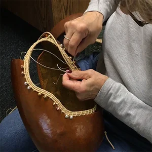 Process — Beaded Gourds