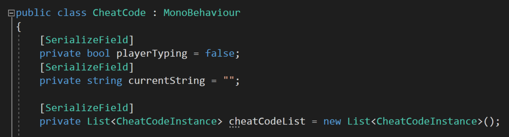 Cheat Codes with Unity and C# — One Wheel Studio