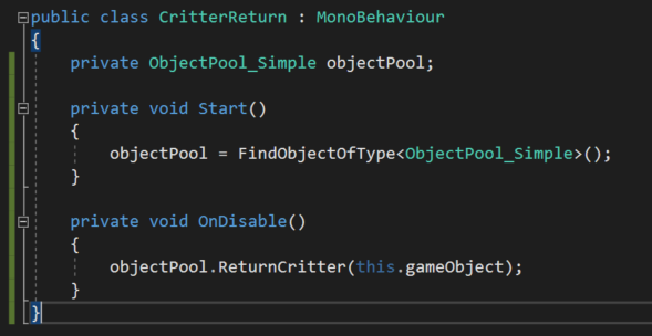 Object Pooling — One Wheel Studio