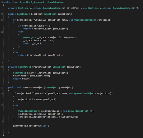 Object Pooling — One Wheel Studio