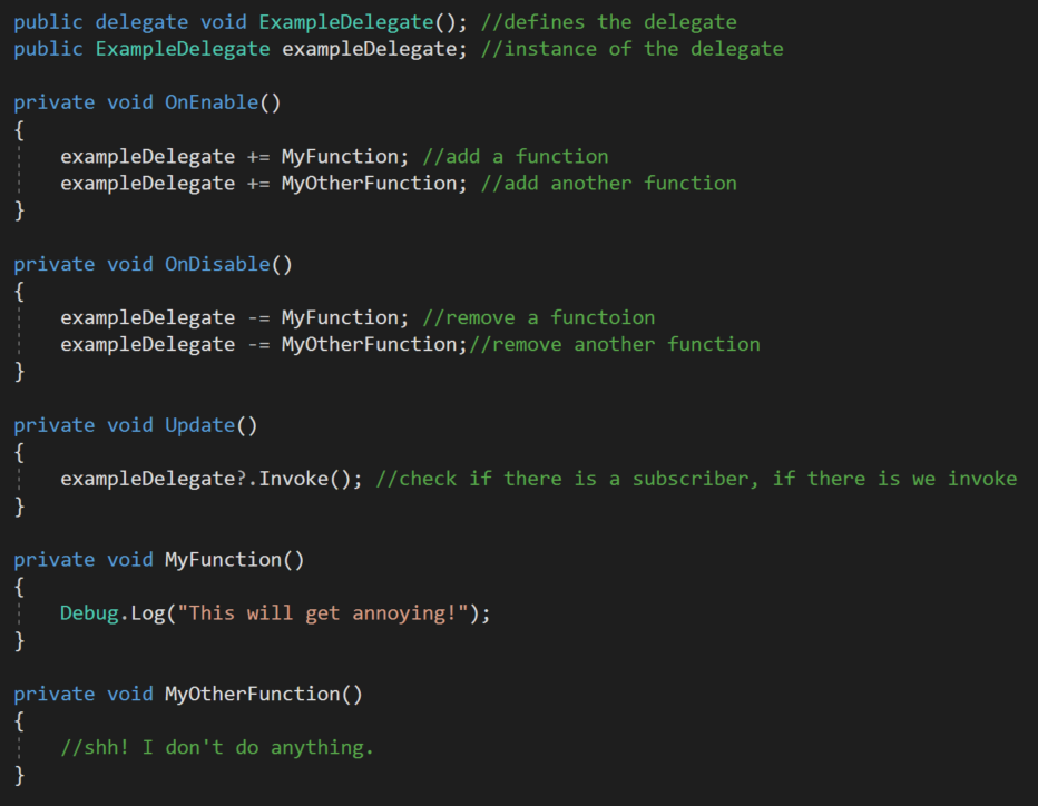 The Observer Pattern with C# and Unity — One Wheel Studio