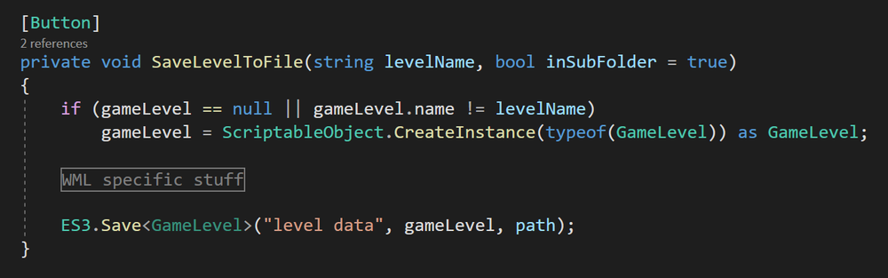 Simple Level Save and Load System (Unity Editor) — One Wheel Studio