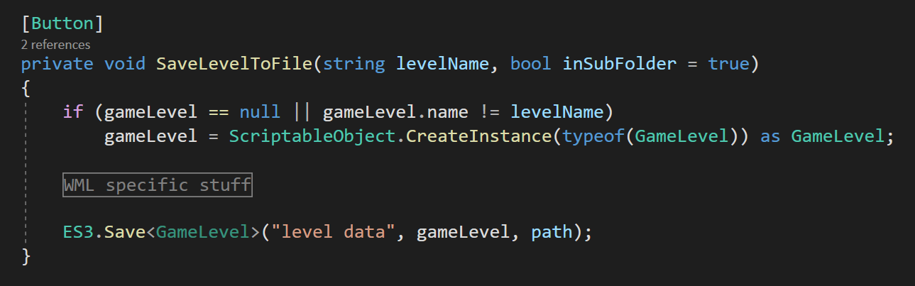 Simple Level Save and Load System (Unity Editor) — One Wheel Studio