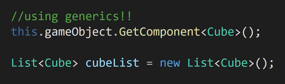 C# Generics and Unity — One Wheel Studio