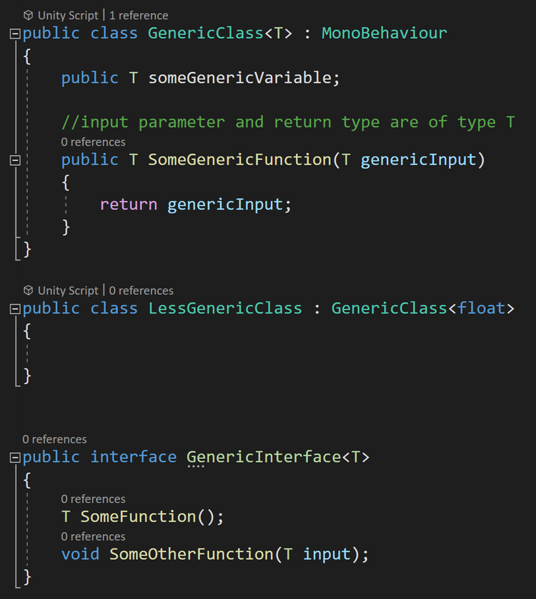 C# Generics and Unity — One Wheel Studio