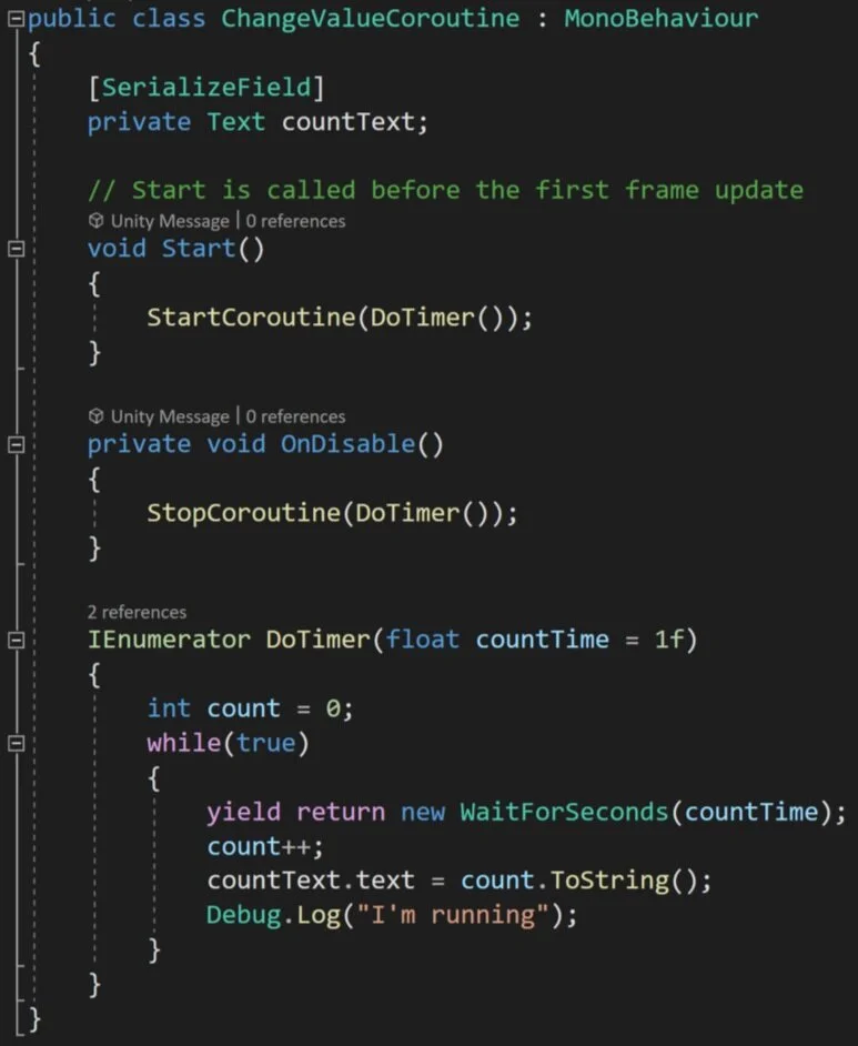 Unity Corountines: What? Why? How? — One Wheel Studio