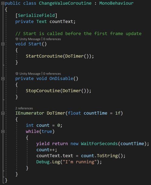 Unity Corountines: What? Why? How? — One Wheel Studio