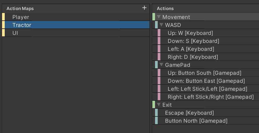 Changing Action Maps with Unity's "New" Input System — One Wheel Studio