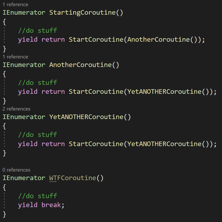 Knowing When A Coroutine Finishes — One Wheel Studio
