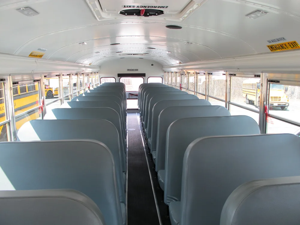 2022 School Bus Interior