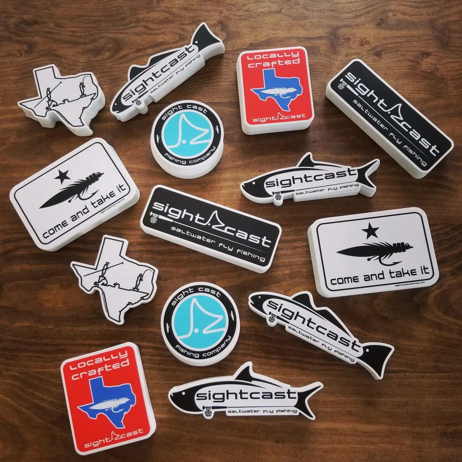 Saltwater Fishing Decals