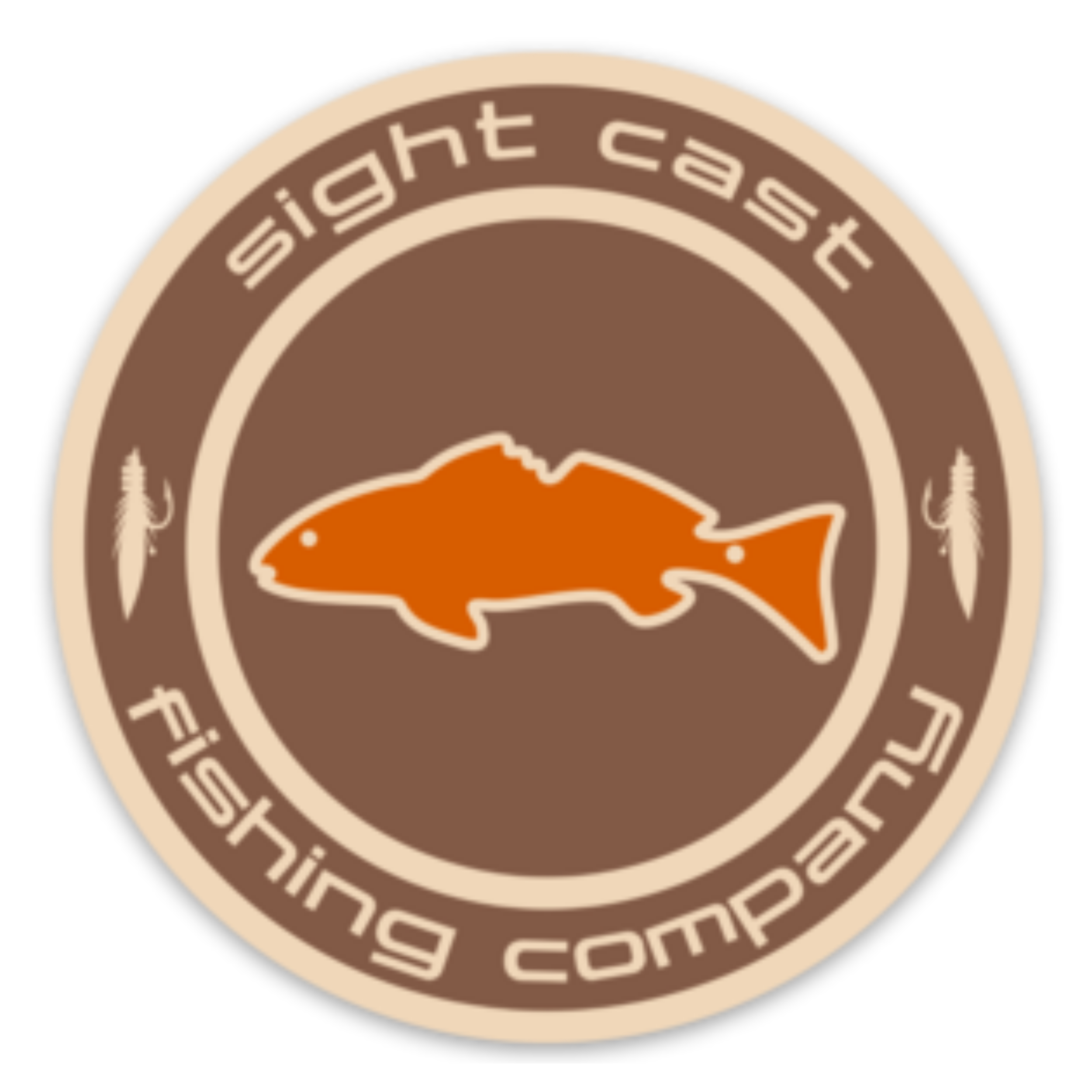 Sight Cast Fishing Company — Sight Cast Fishing Company Emblem (Redfish)