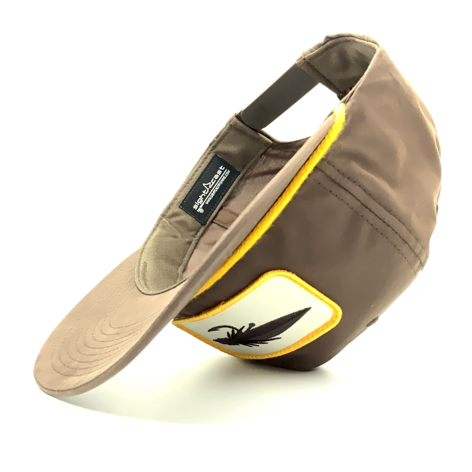 Sight Cast Fishing Company — On the Fly Hat - [Brown/Yellow]
