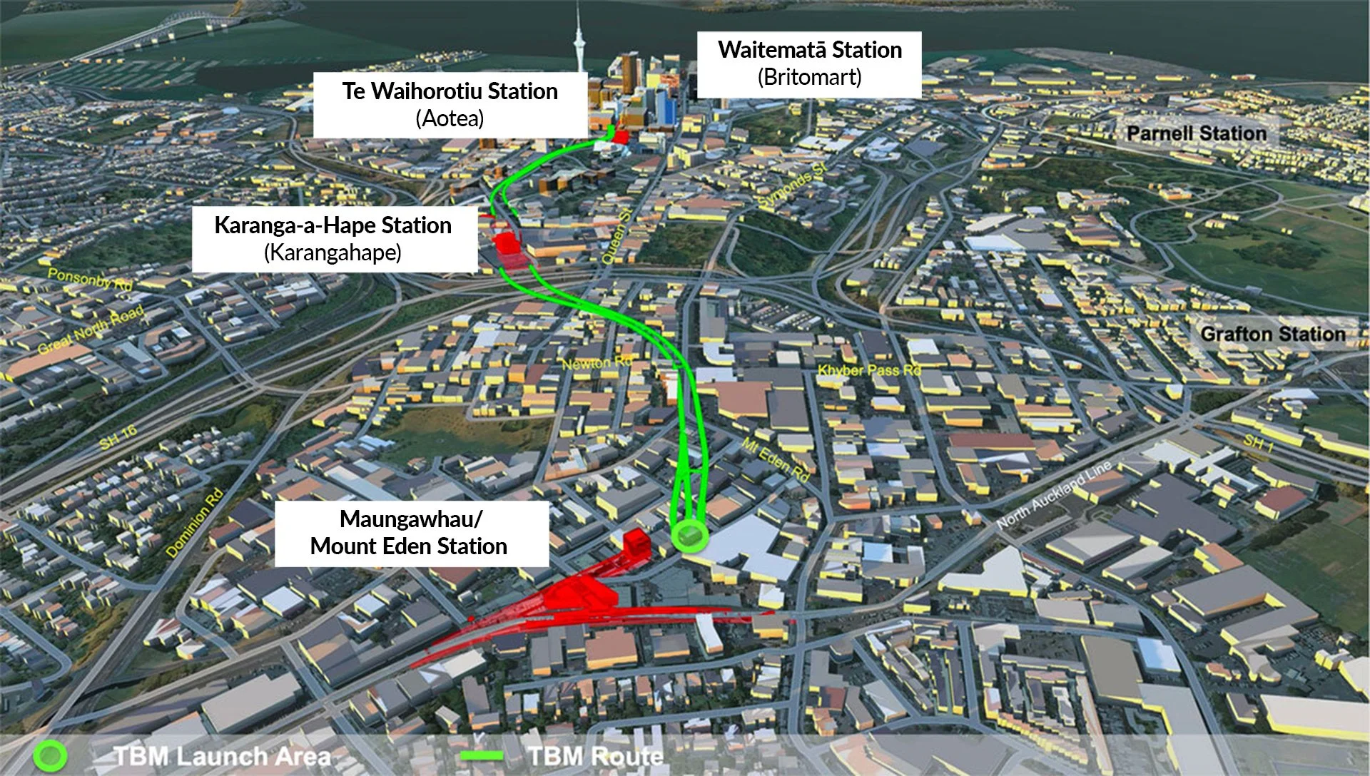Tunnel Boring Machine Photos, Videos — City Rail Link