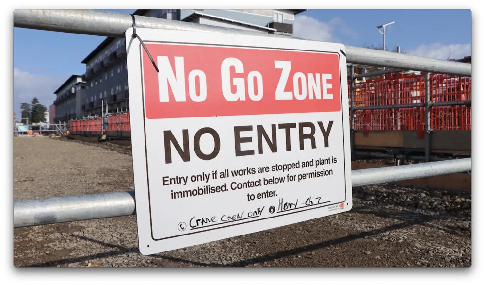Exclusion Zones Front And Centre — City Rail Link