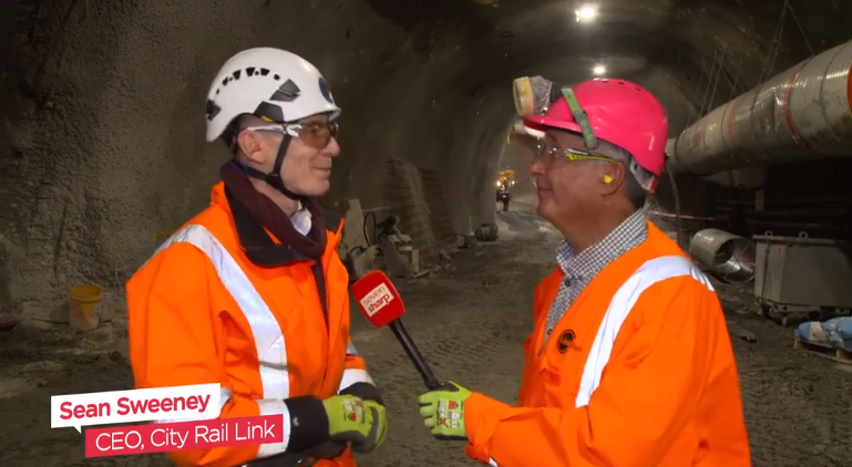 Seven Sharp Pays A Visit — City Rail Link