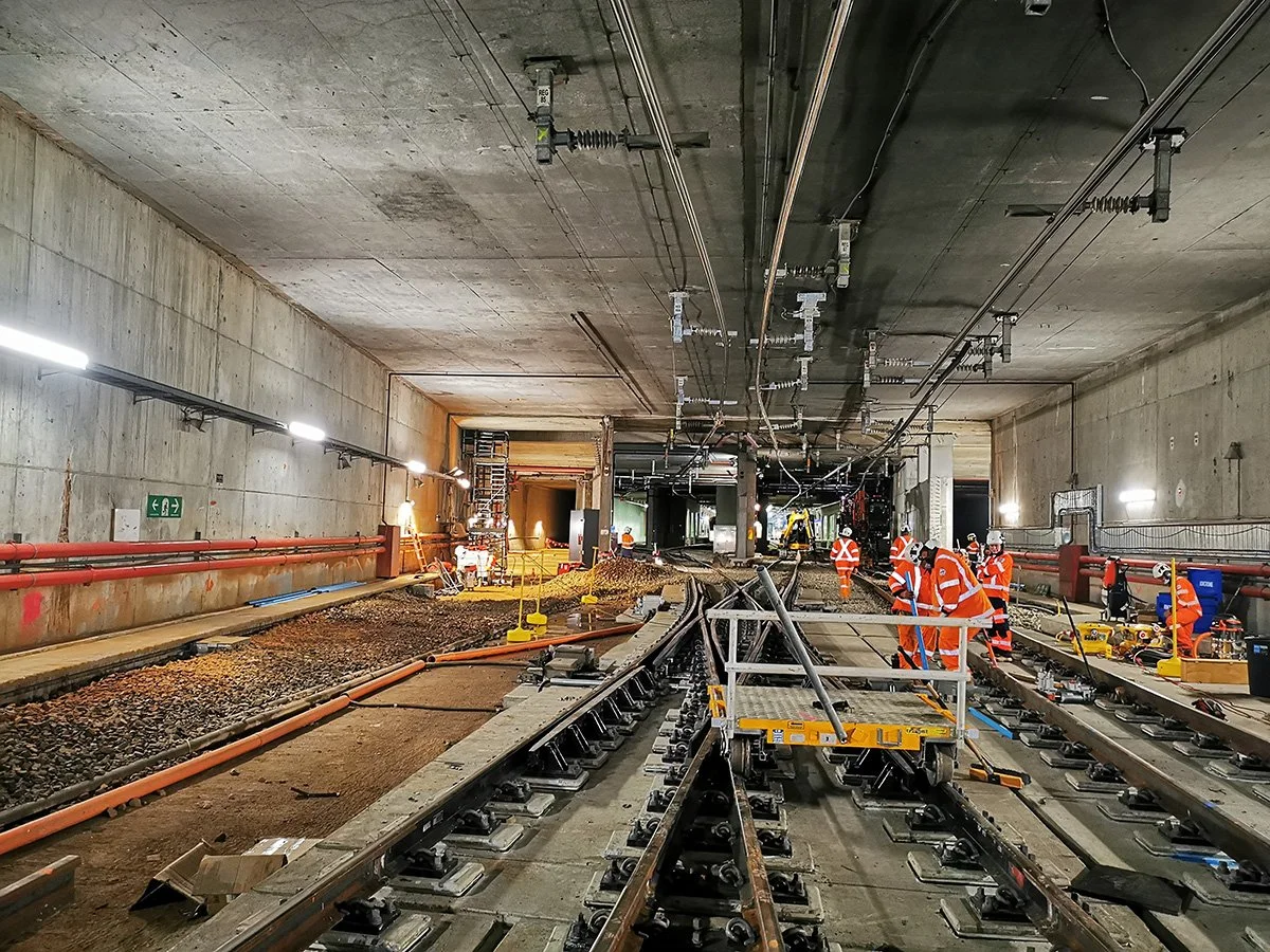 Easter Block of Line — City Rail Link
