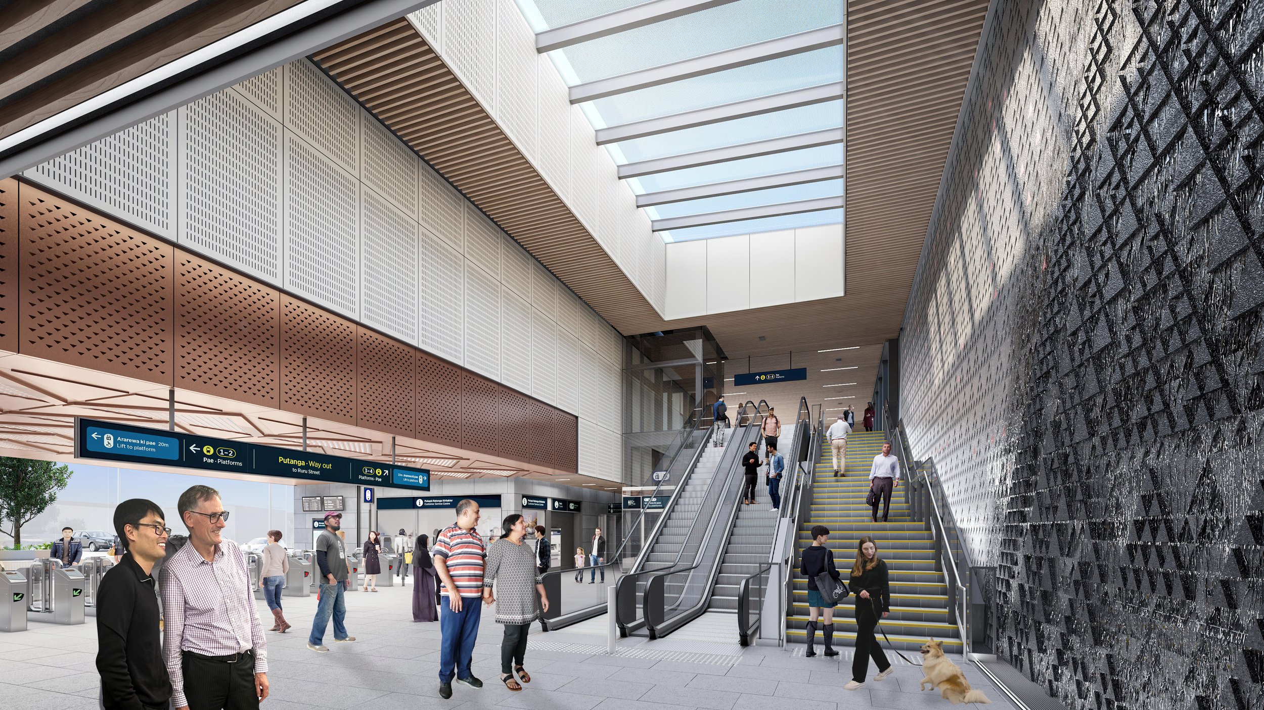 Location, Design and Name — City Rail Link