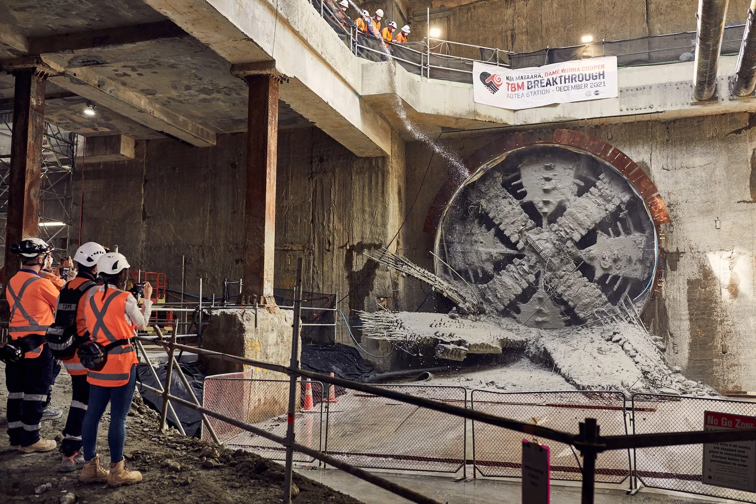 Tunnel Boring Machine — City Rail Link