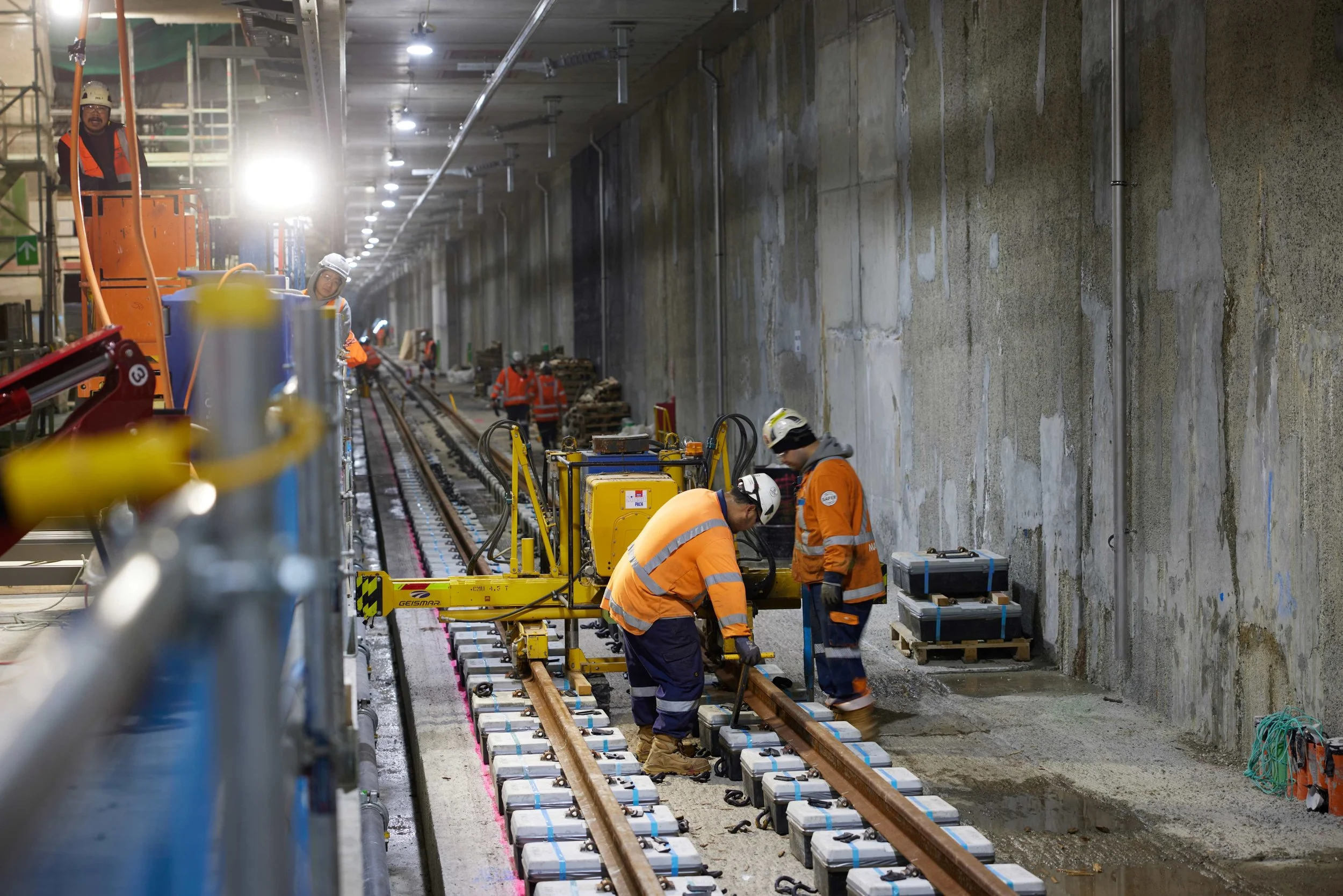 Testing the New Systems — City Rail Link