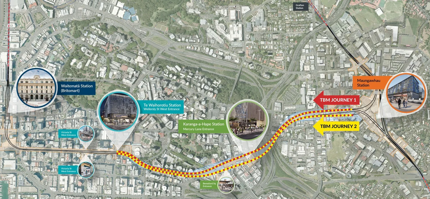 Tunnel Boring Machine — City Rail Link
