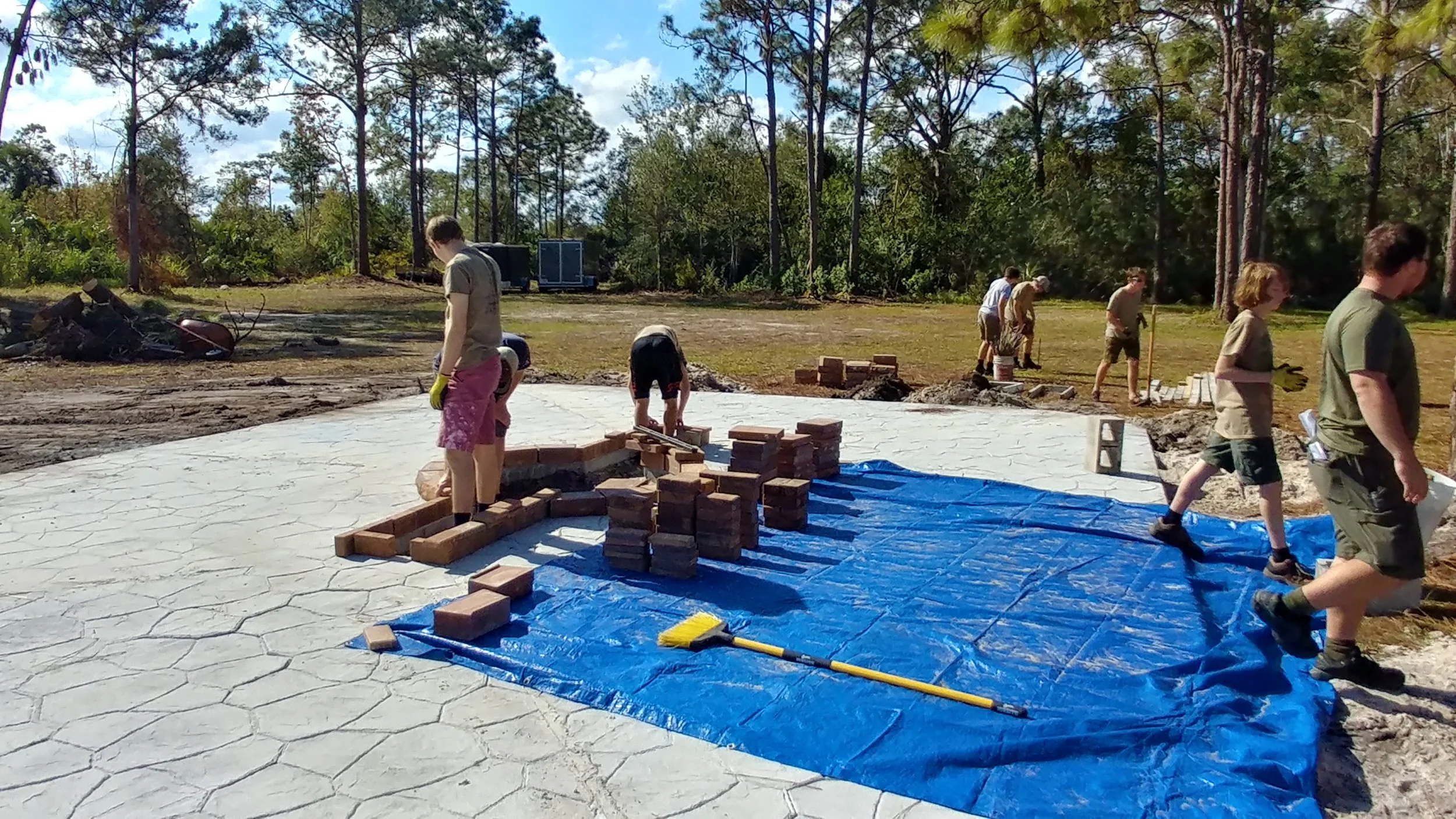 Eagle Scout Builds Awesome Fire Pit! — Pass The Torch