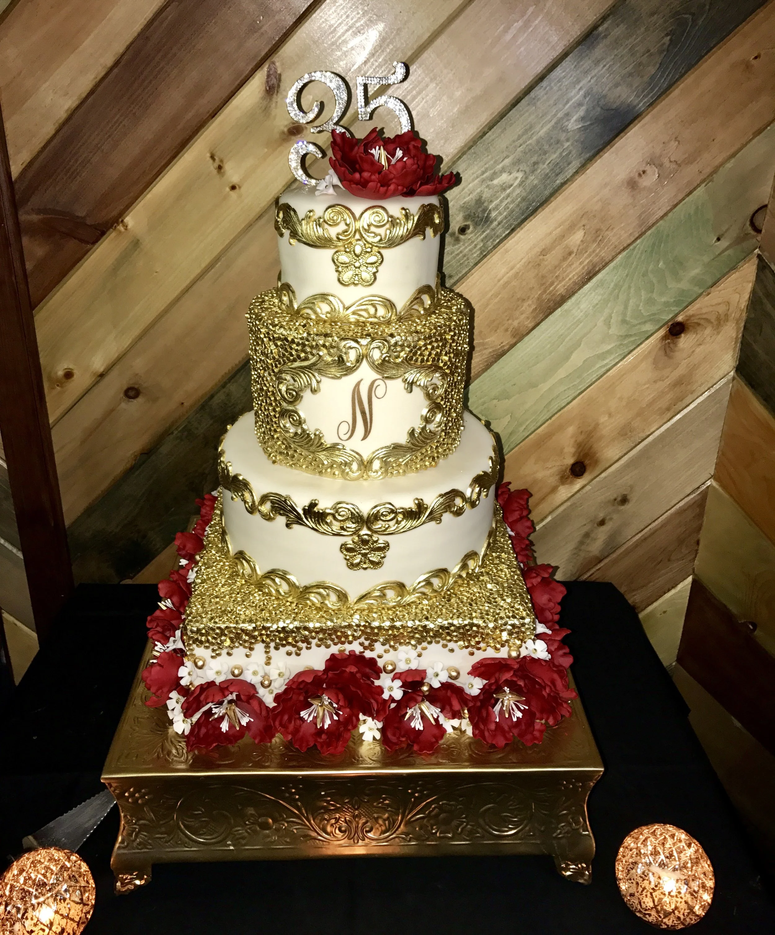Four Tier Cake — The Cake Fairy