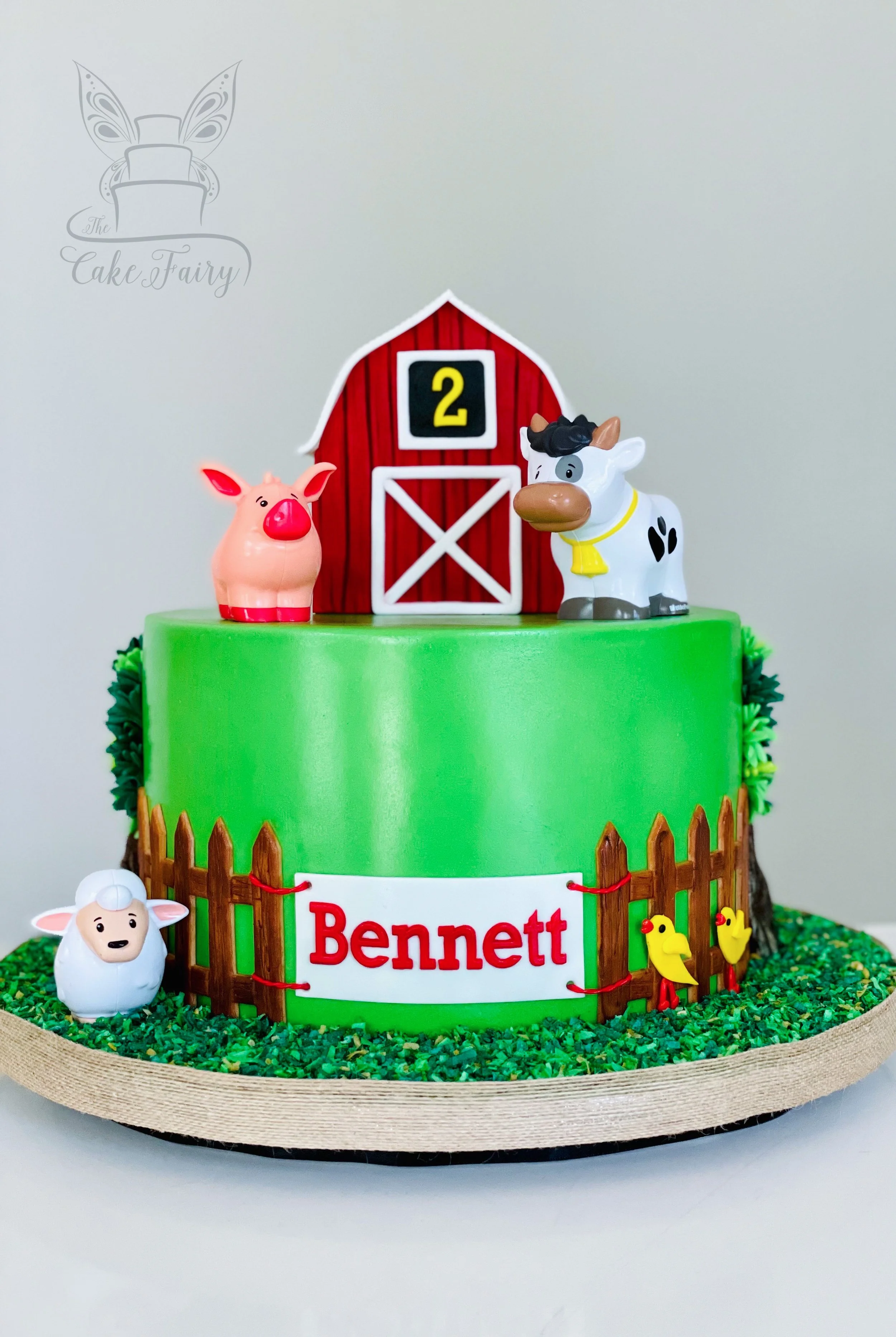 Farm Barn Cake — The Cake Fairy