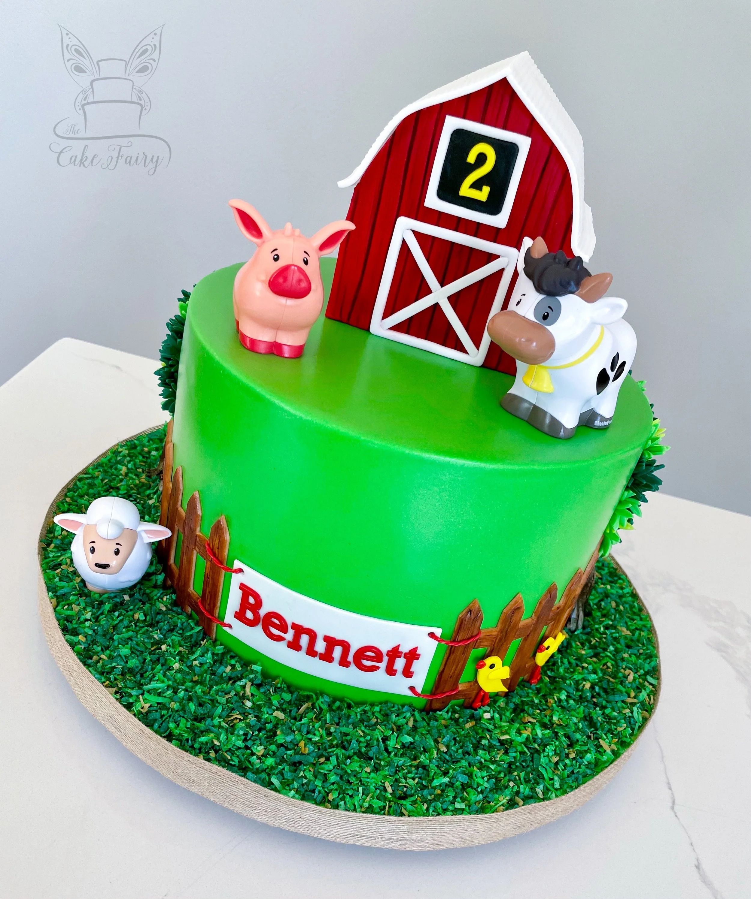 Farm Barn Cake — The Cake Fairy
