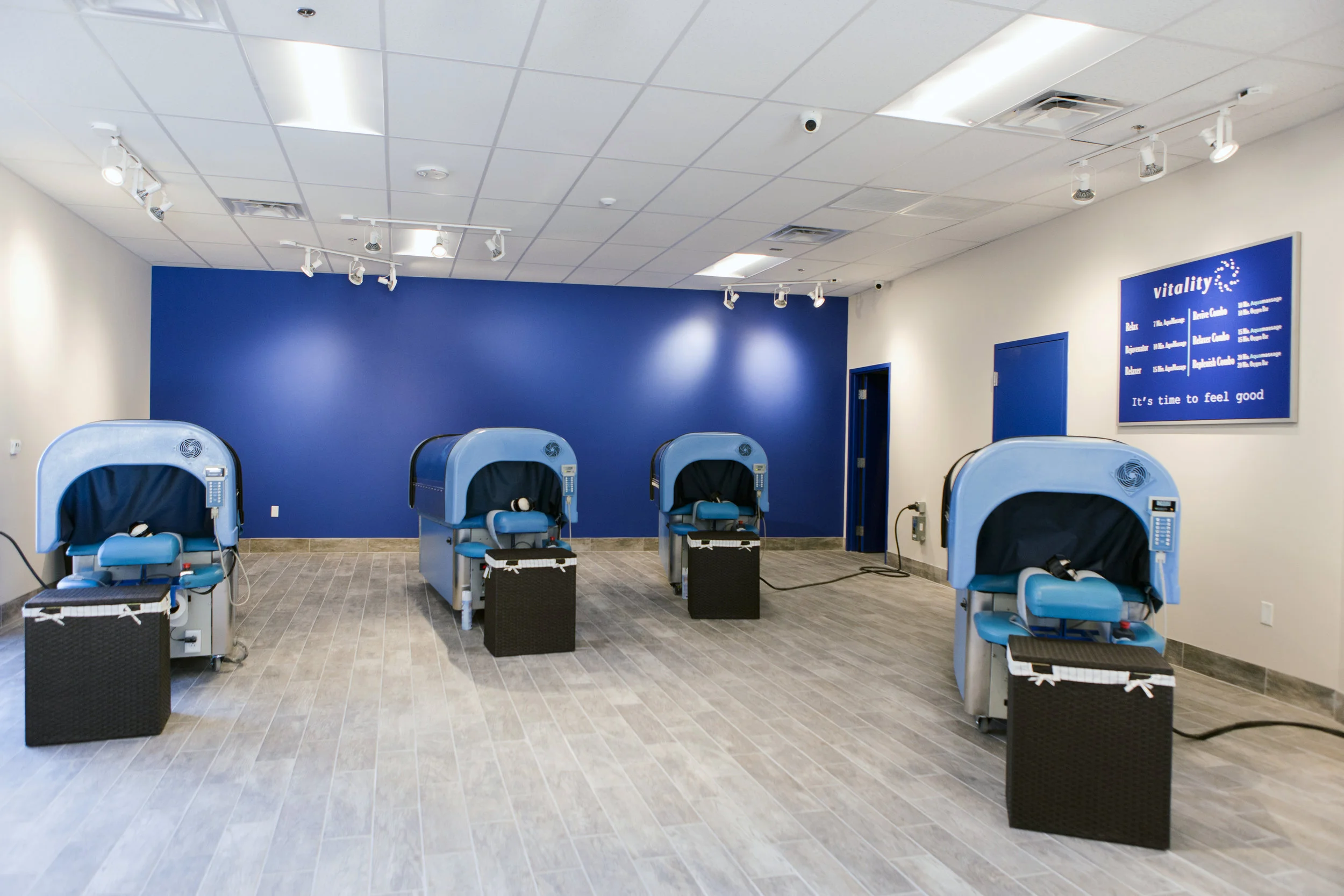 Vitality Oxygen Bar & Aqua Massage — Deutsch Architecture Group