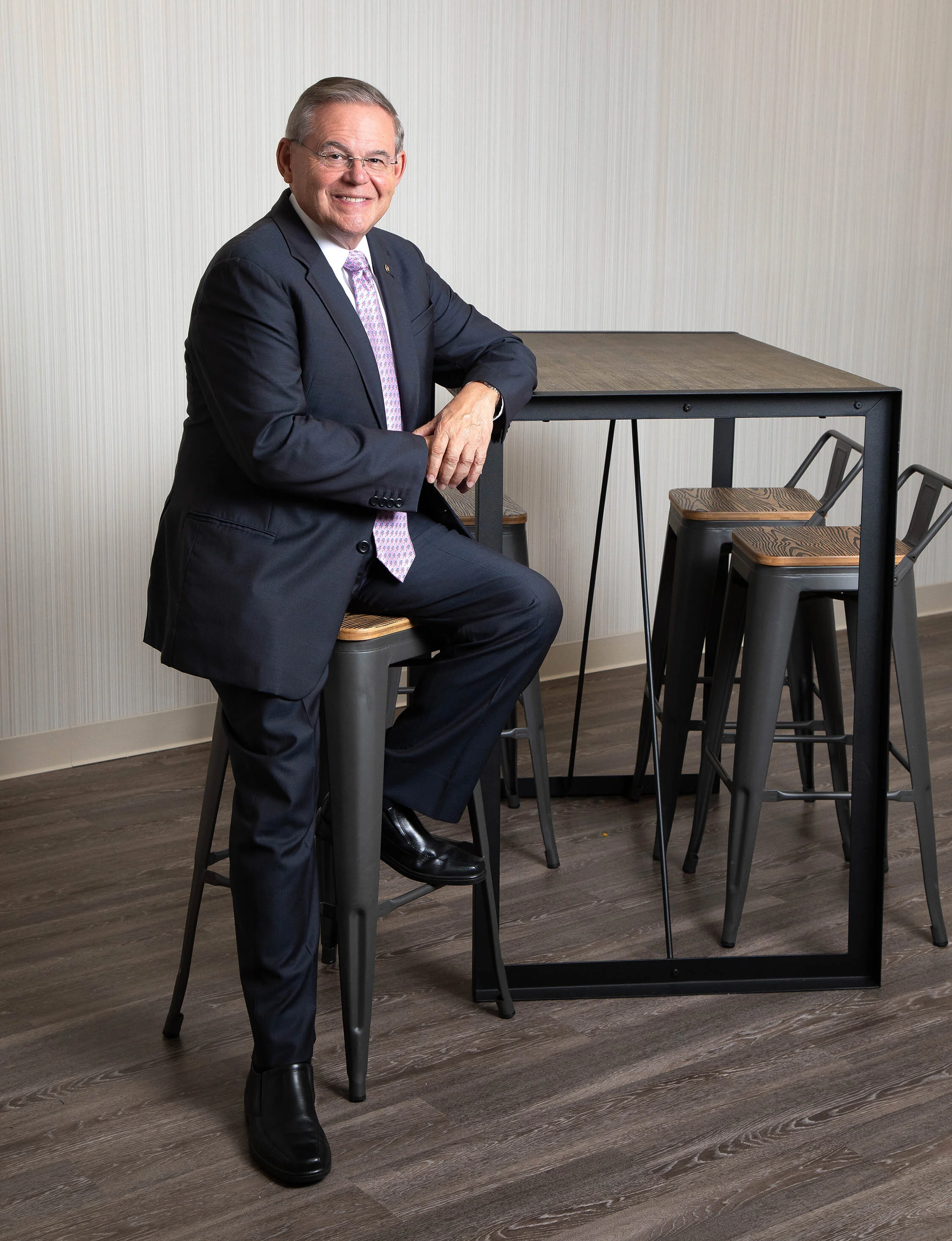 Magazine cover portrait of Senator Bob Menendez