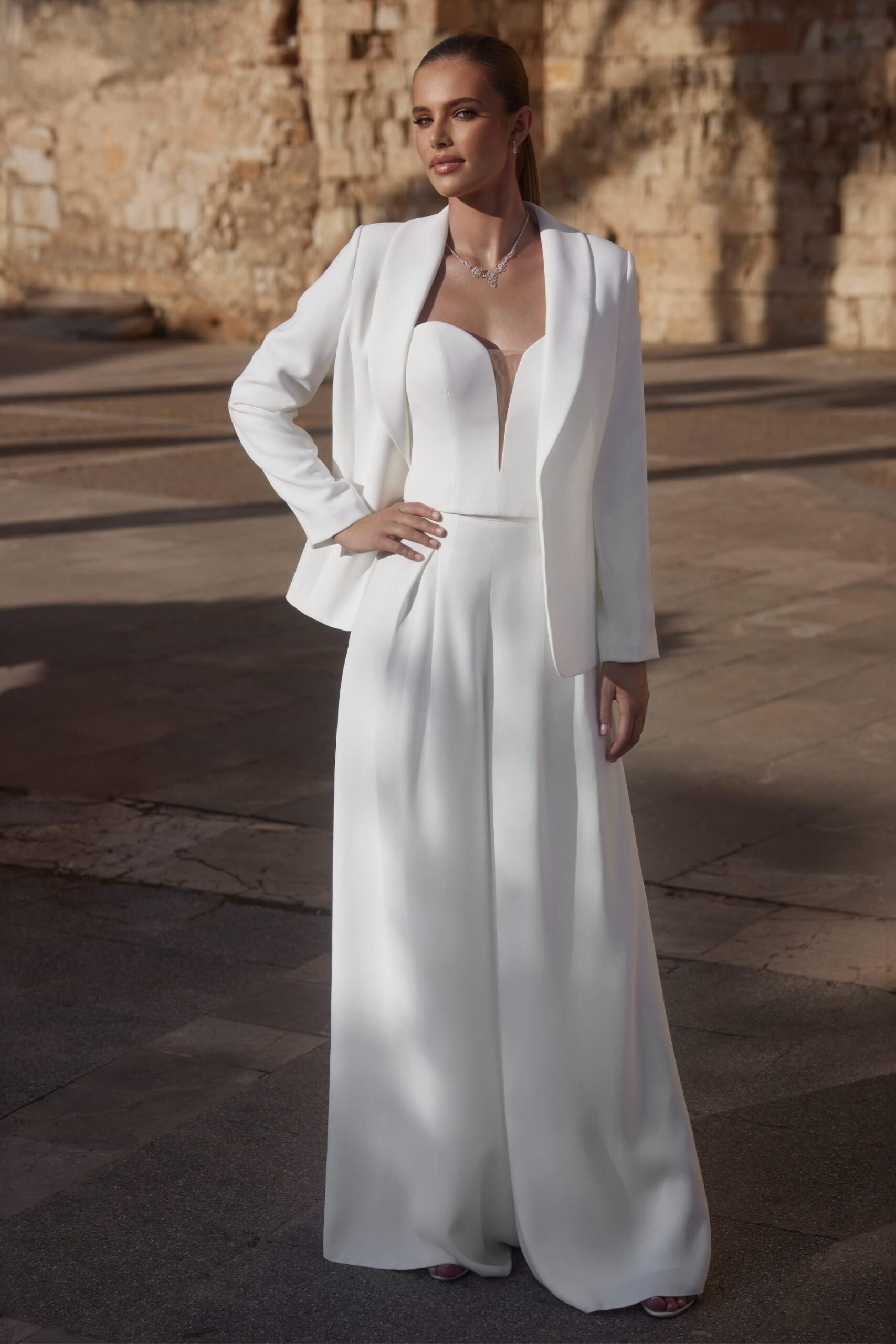 Bridal trousers, jumpsuits, tops and skirts. Bridal separates to suit ...