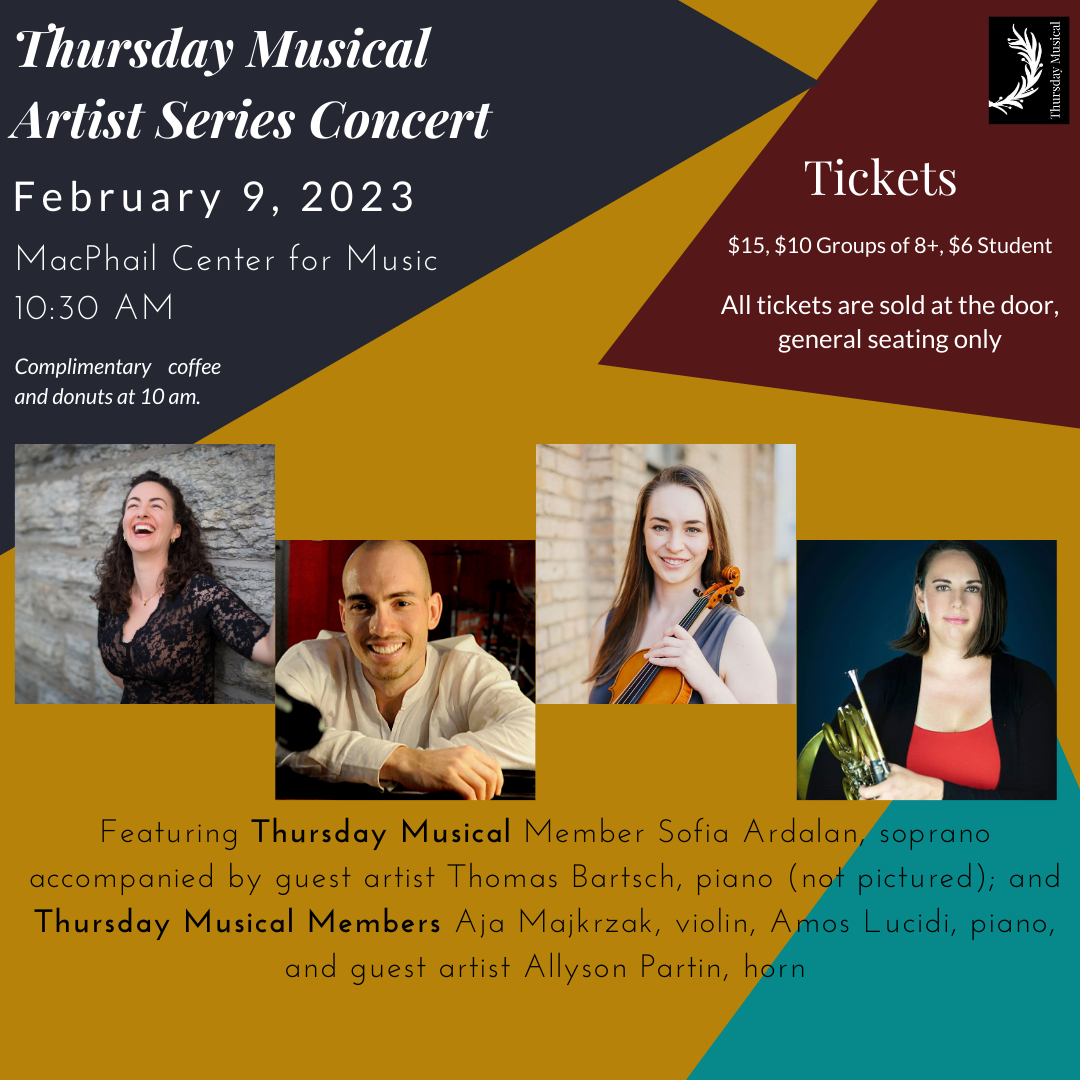 Calendar — Thursday Musical