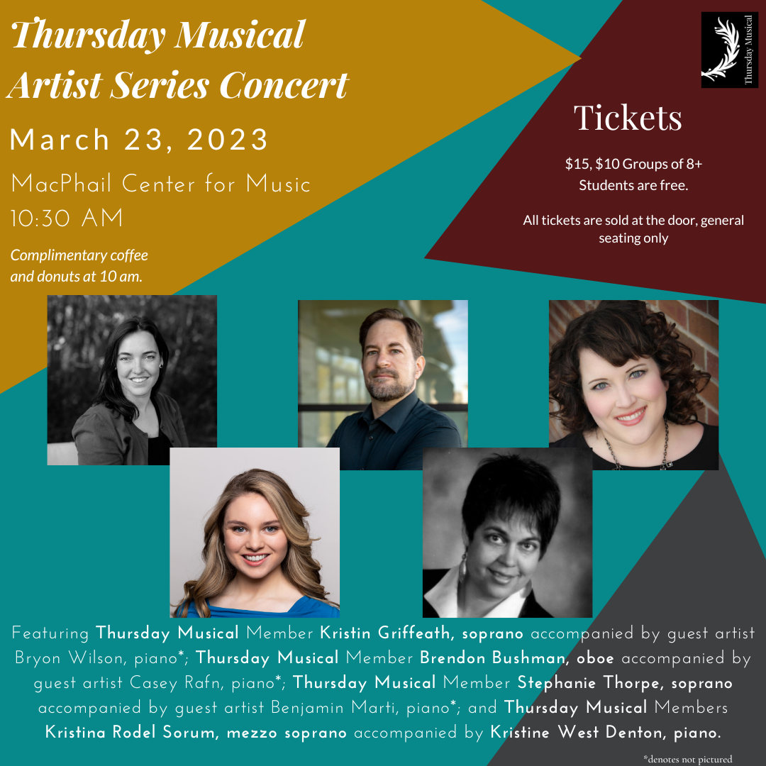 Calendar — Thursday Musical