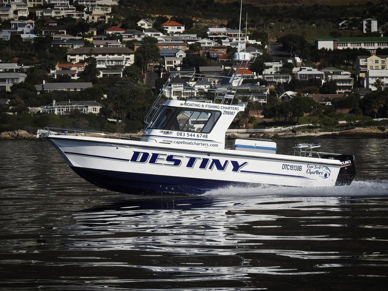 Our Fishing Vessel "DESTINY" — Cape Boat Charters