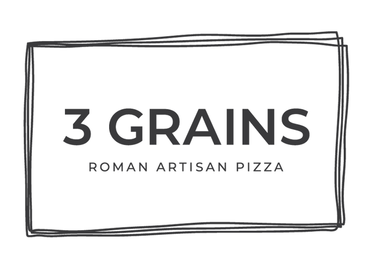 3 GRAINS Roman Artisan Pizza | Healthy Pizza 3 Grains-Style
