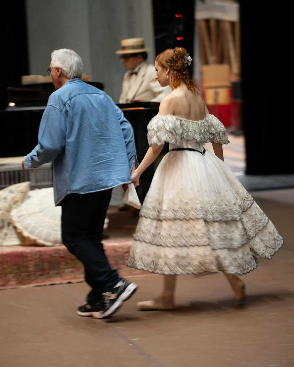 "La Dame aux Camélias" (Die Kameliendame), Première. Vienna State ...