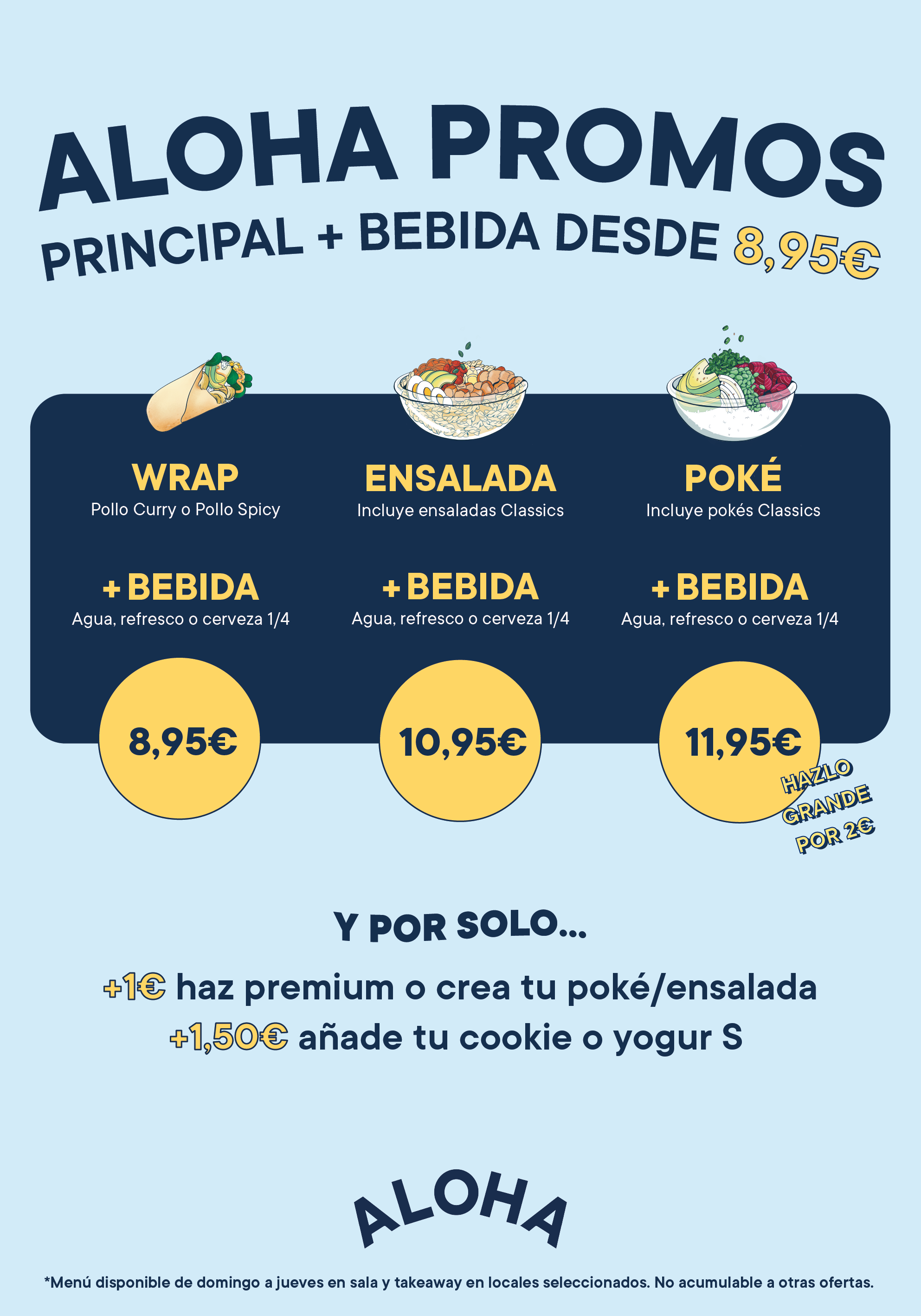ALOHA - Pokés, ensaladas & comida saludable