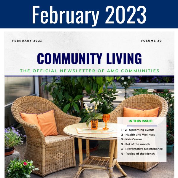 AMG Community Living Newsletter - HOA Updates