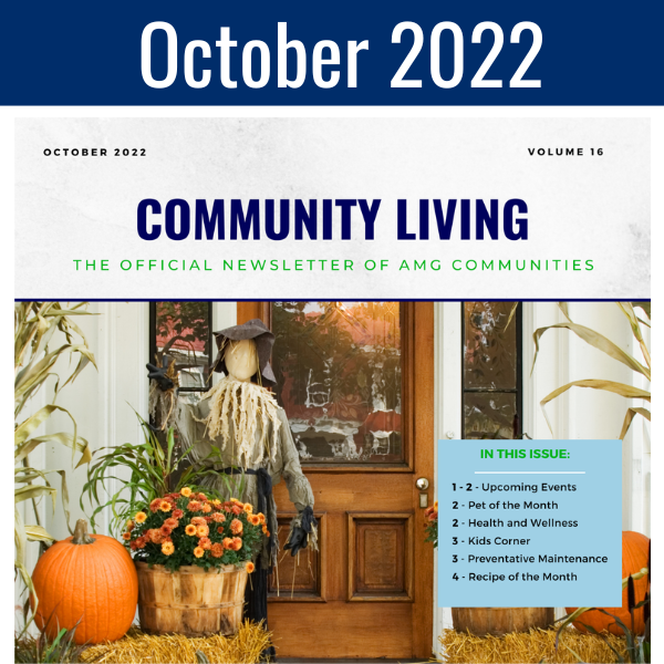 AMG Community Living Newsletter - HOA Updates