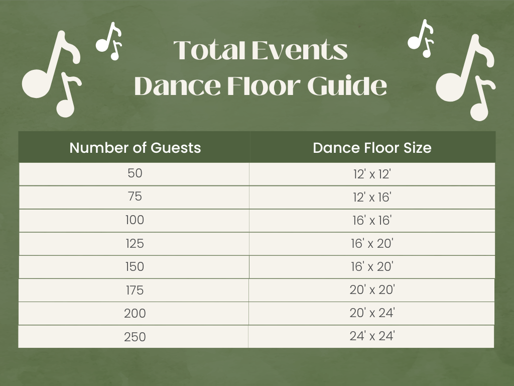 Dance Floors & Stage Rentals in Schenectady, NY | Total Events, LLC