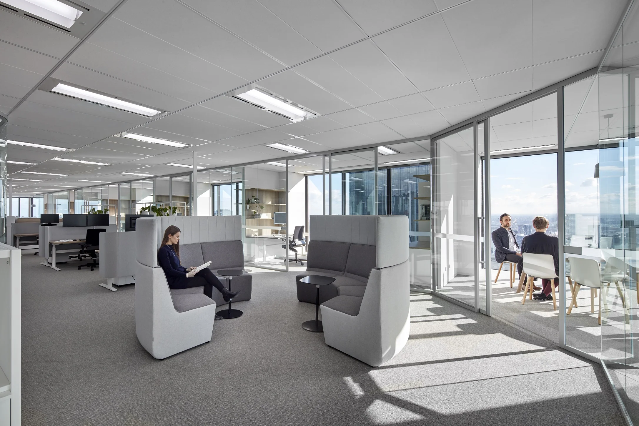 White & Case — Jfk Interiors | Commercial & Bespoke Joinery