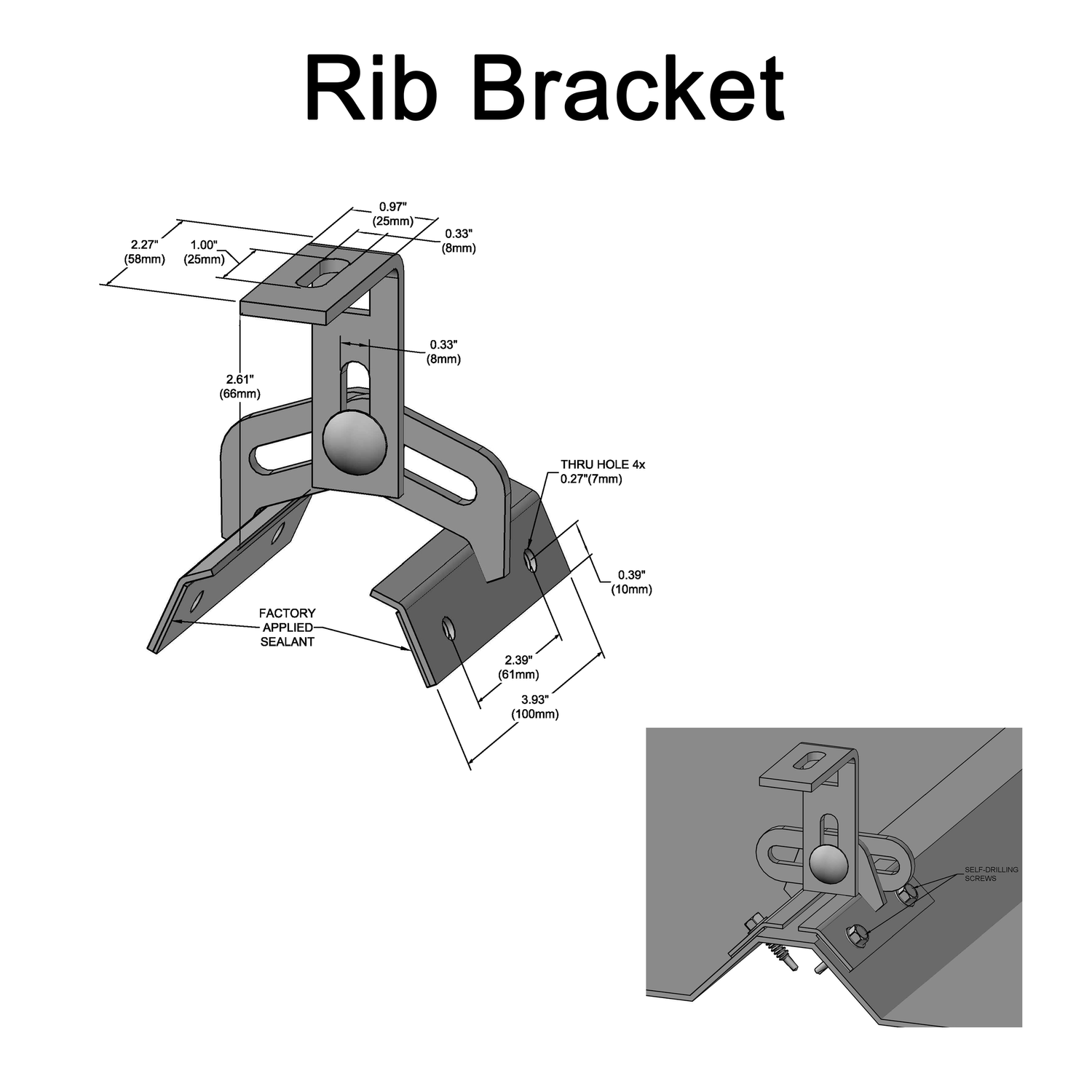 Rib Bracket — Advanced