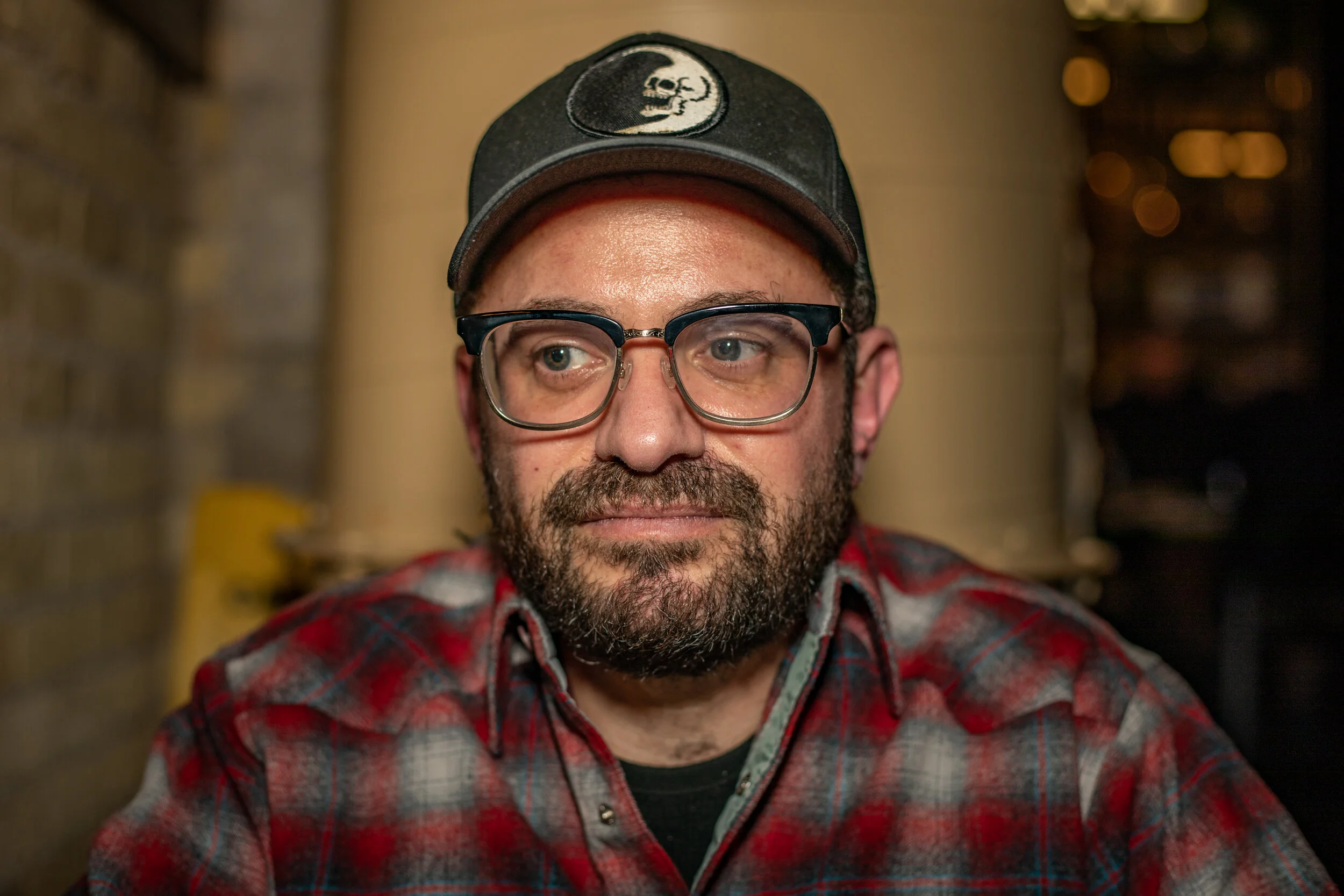 Happy hour with my dear friend Dan Lowinger. — Nathaniel Barber