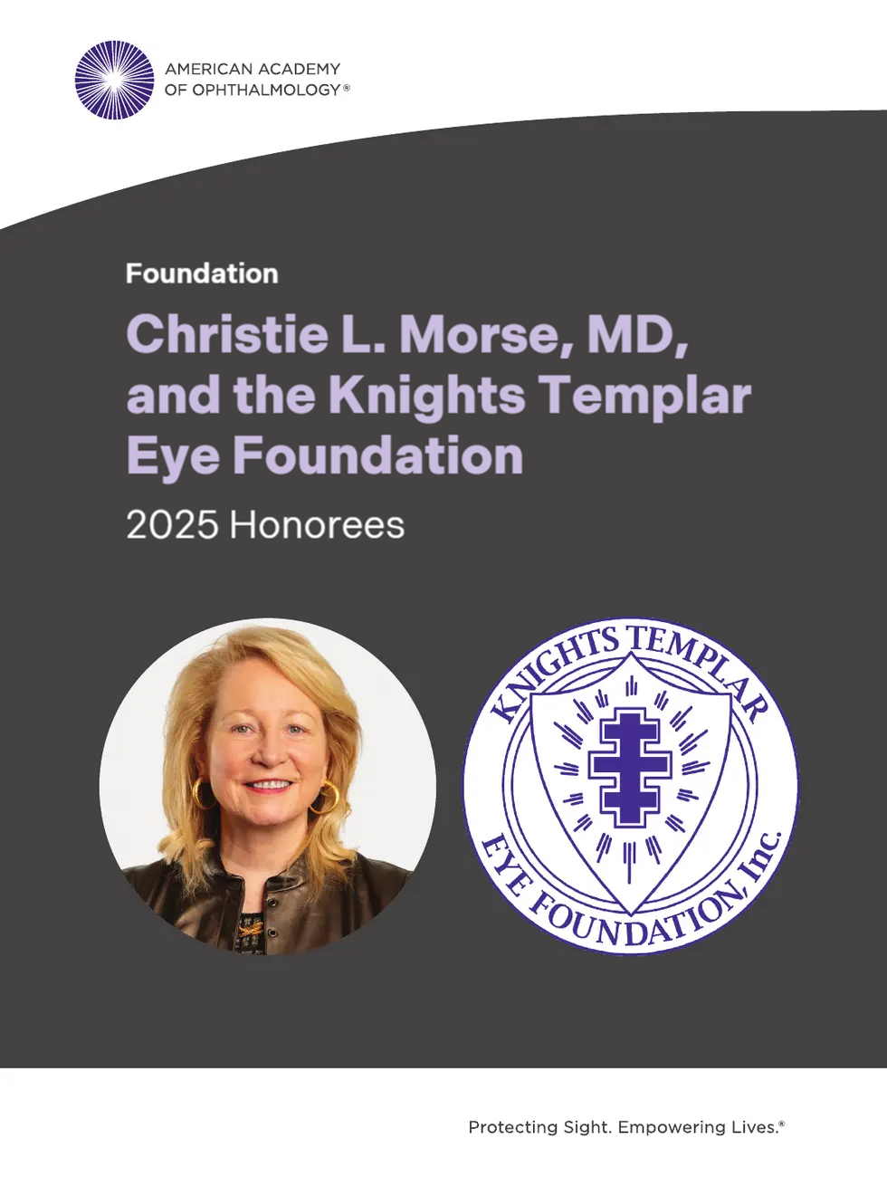 Christie L. Morse, MD, and the Knights Templar Eye Foundation 2025 ...