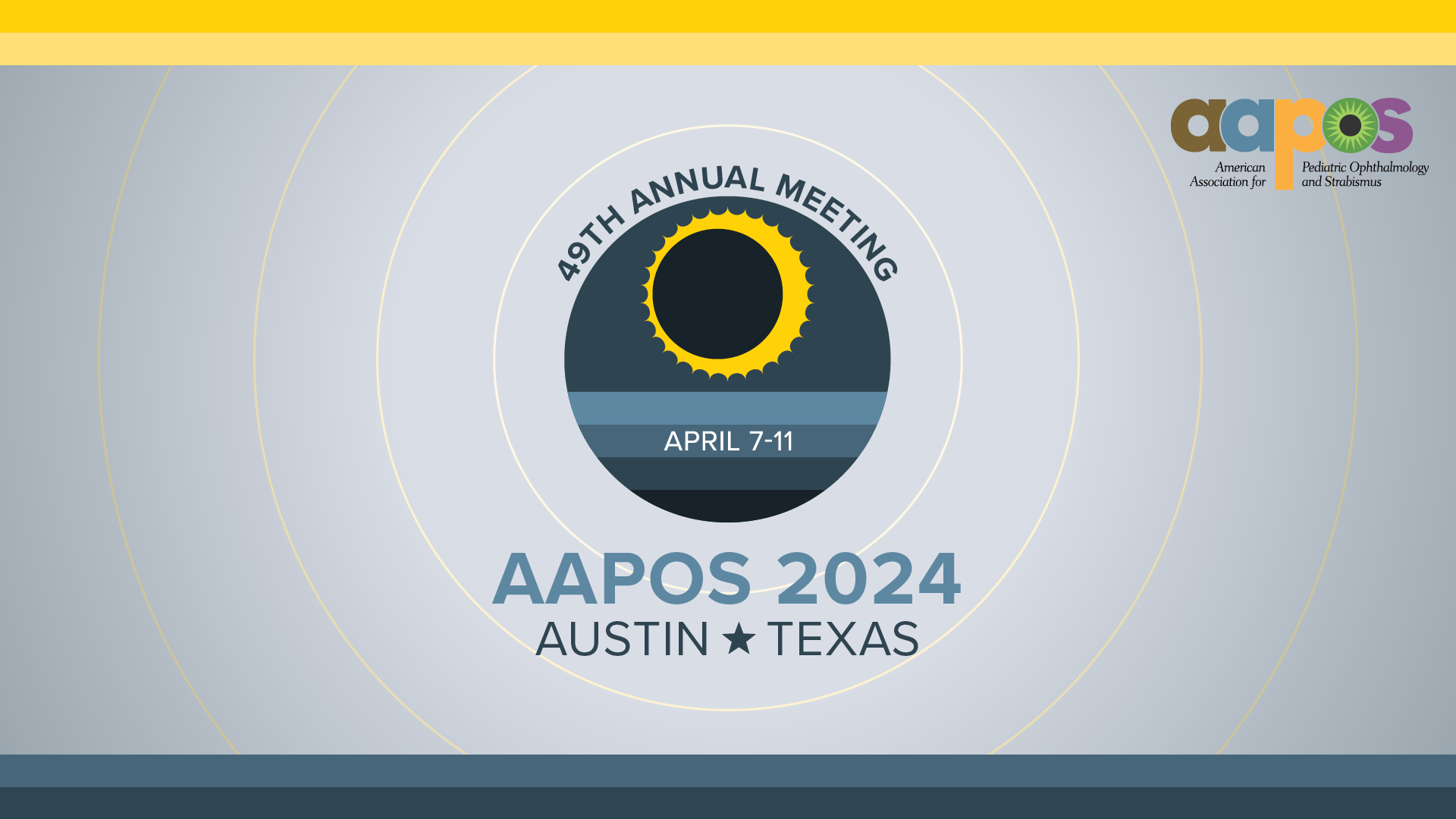 Knights Templar Eye Foundation 2024 AAPOS Annual Meeting — Knights Templar Eye Foundation